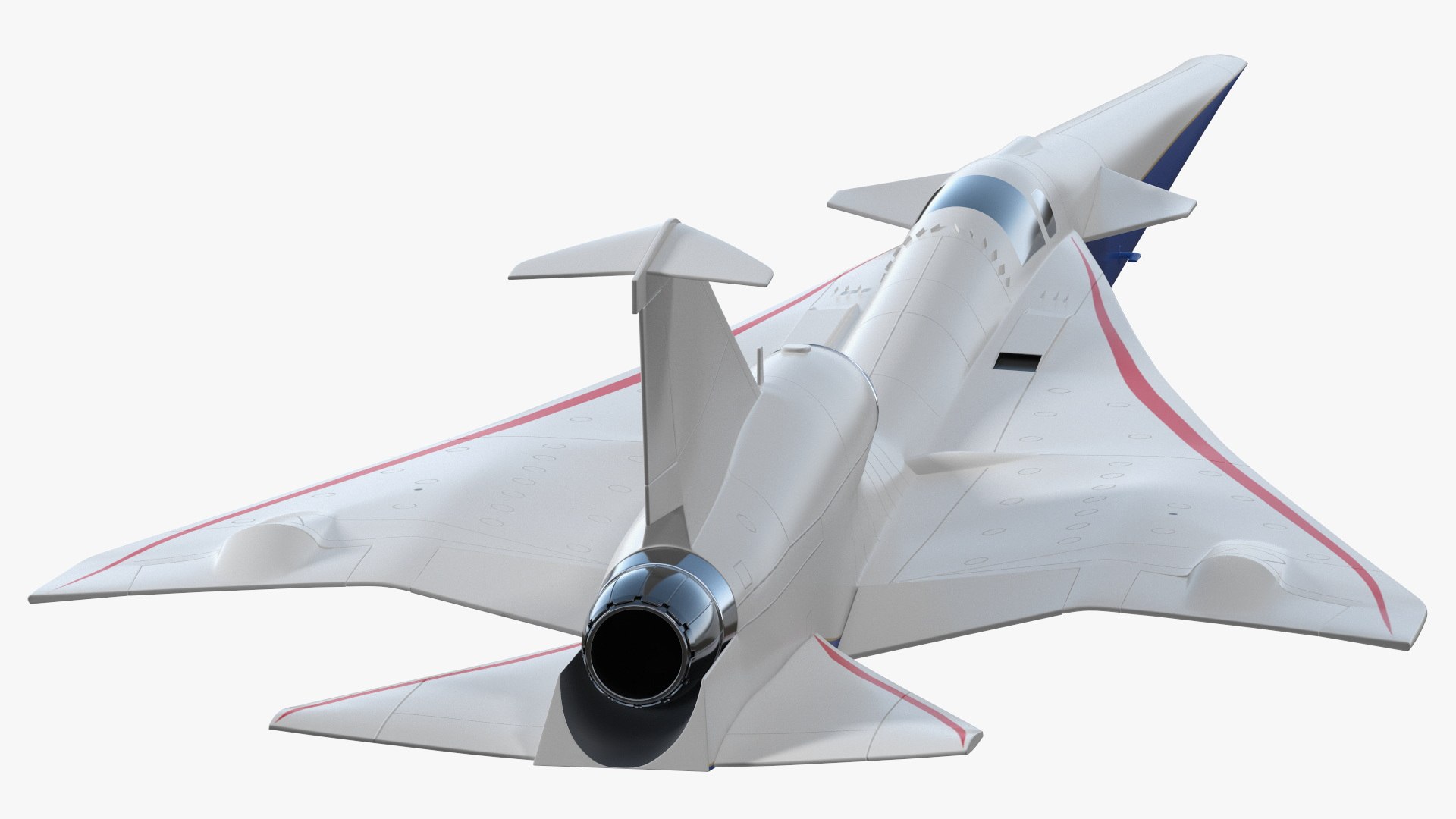 Experimental Supersonic Aircraft 3D model - TurboSquid 2075449
