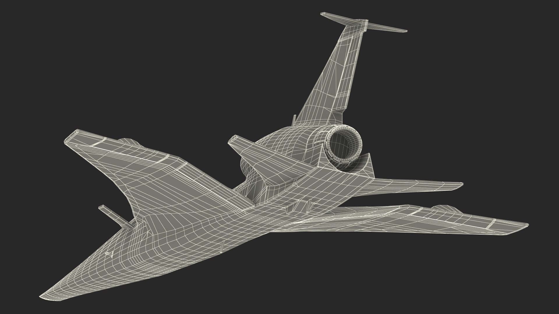 Experimental Supersonic Aircraft 3D Model - TurboSquid 2075449