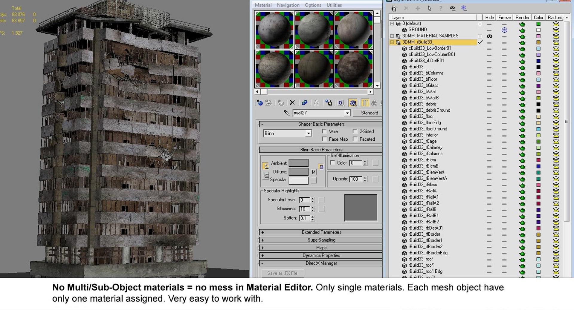 max destroyed ruined building skyscrapers
