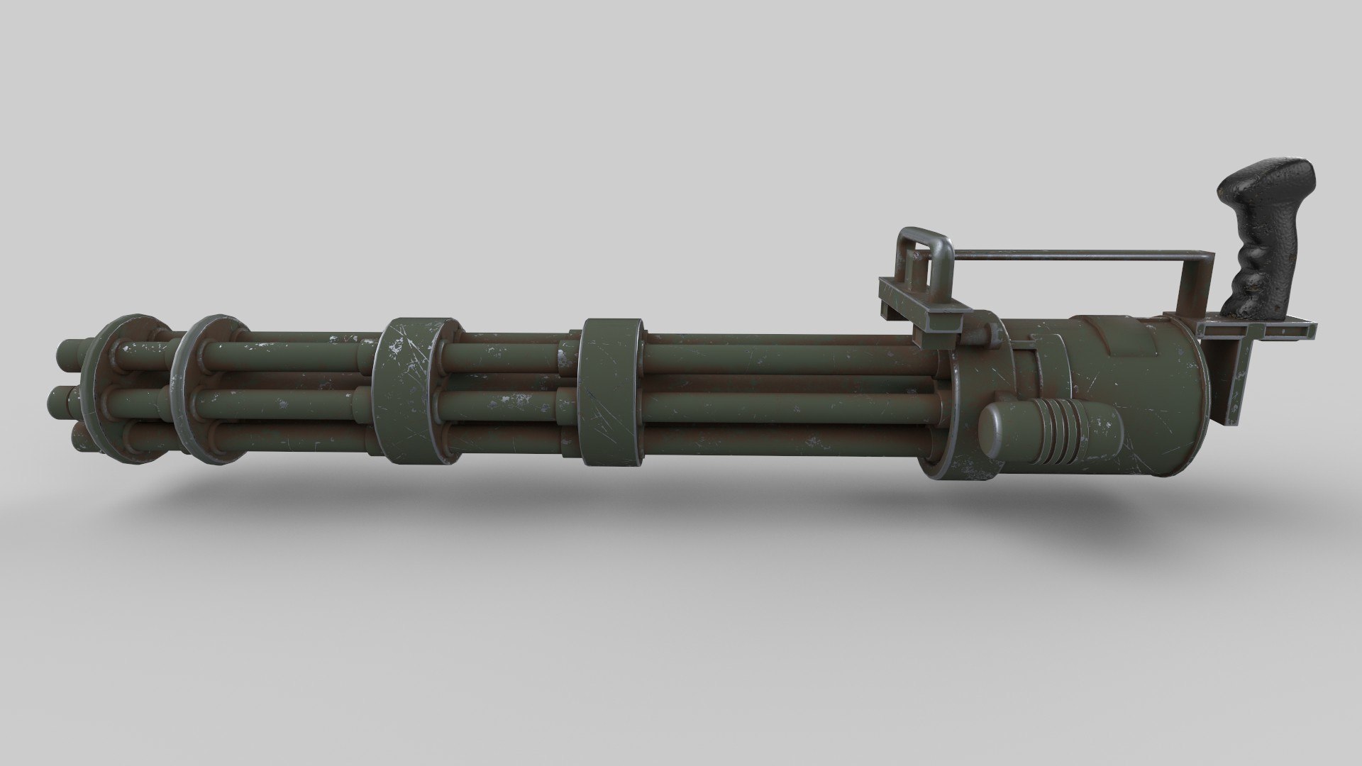 3D Model Machine Gun - TurboSquid 2091350