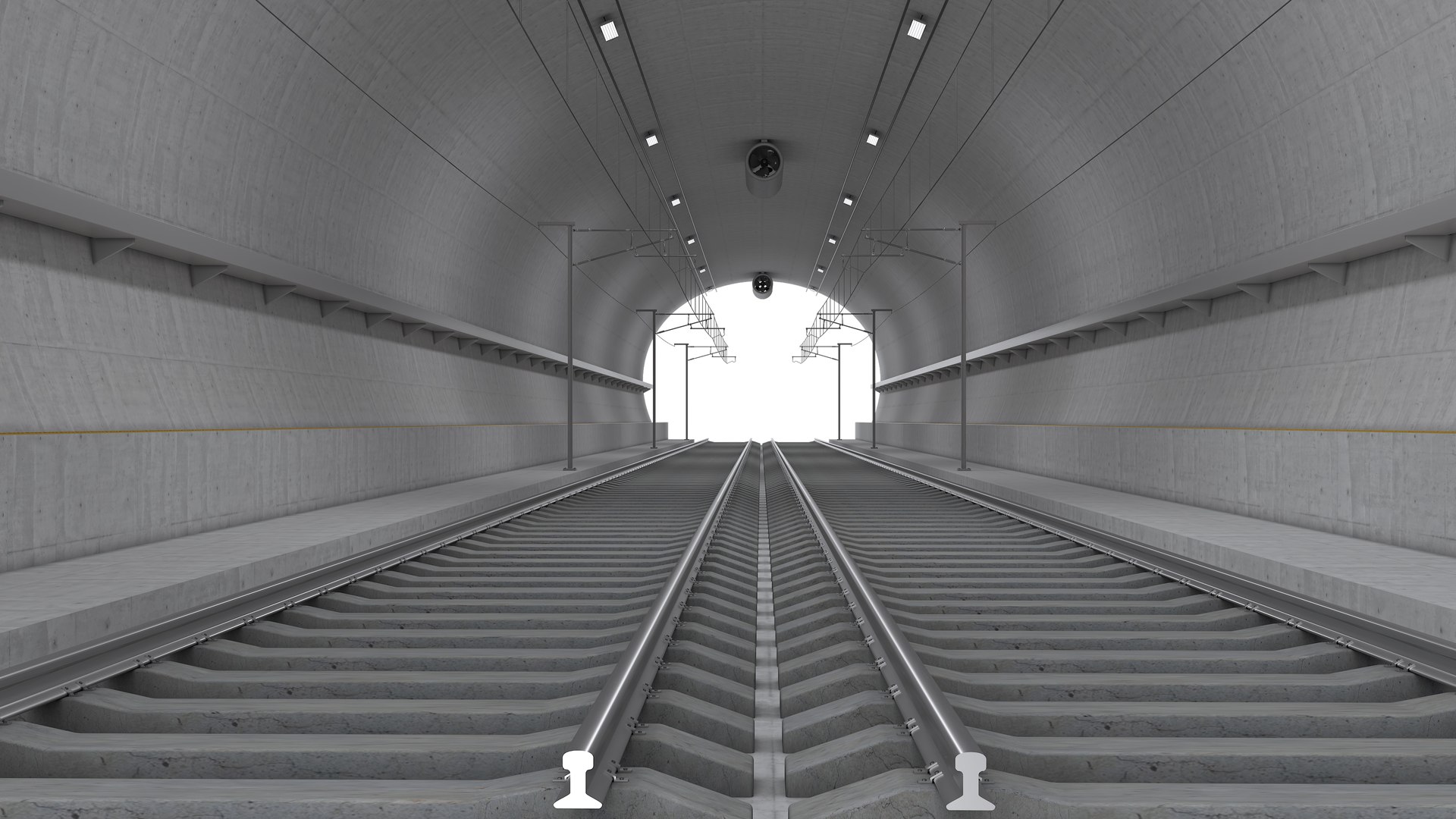 Subway Tunnel Collection 3D Model - TurboSquid 2293571