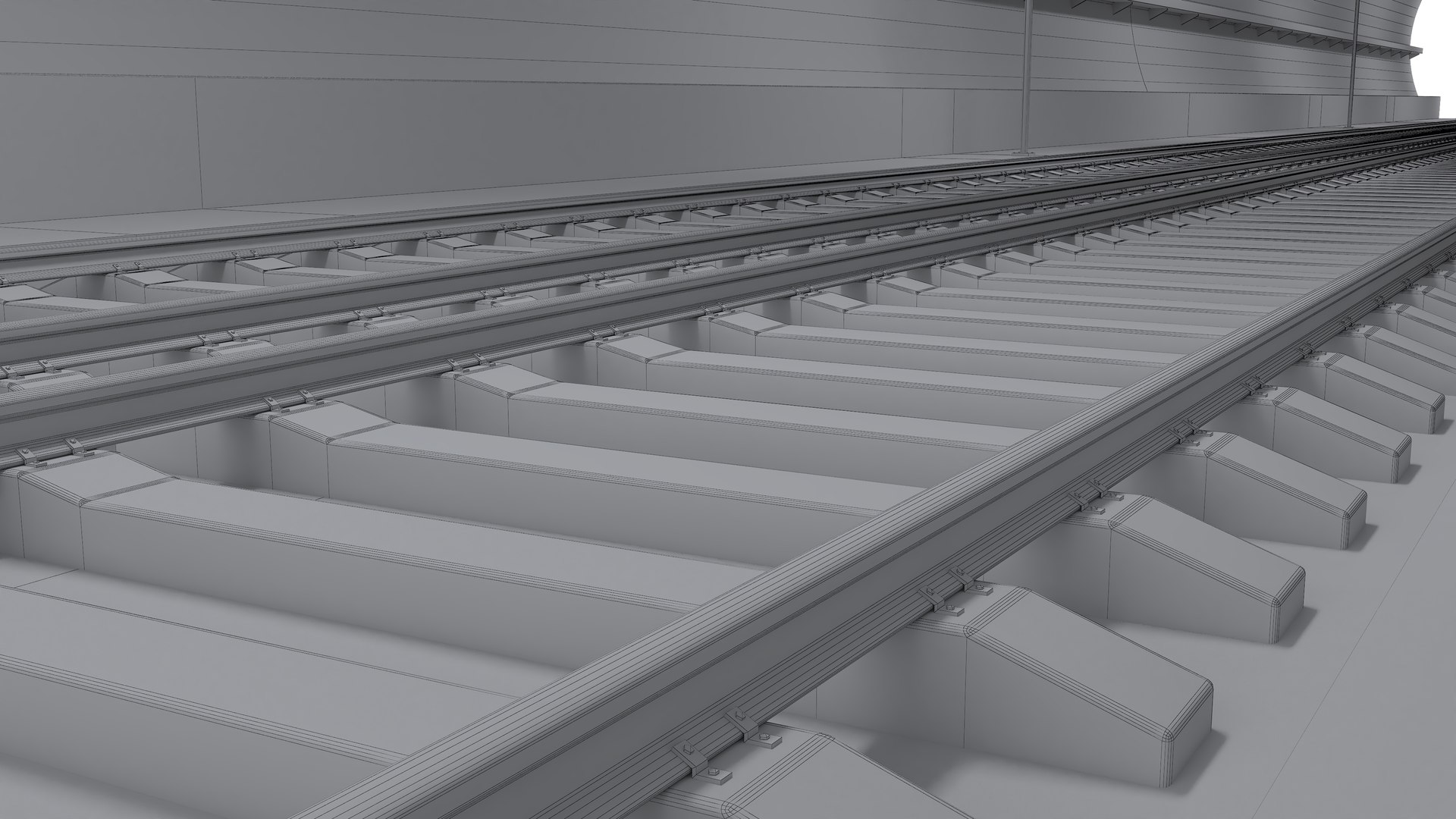 Subway Tunnel Collection 3D Model - TurboSquid 2293571