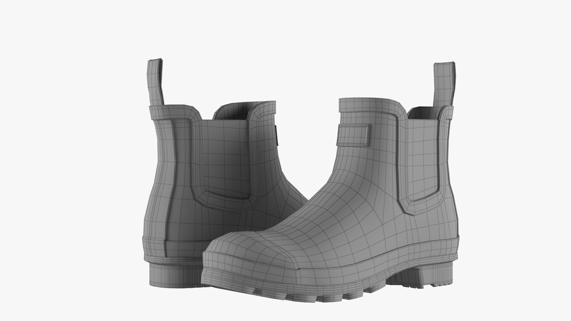 Chelsea Rain Boots 3 Model - TurboSquid 1802551