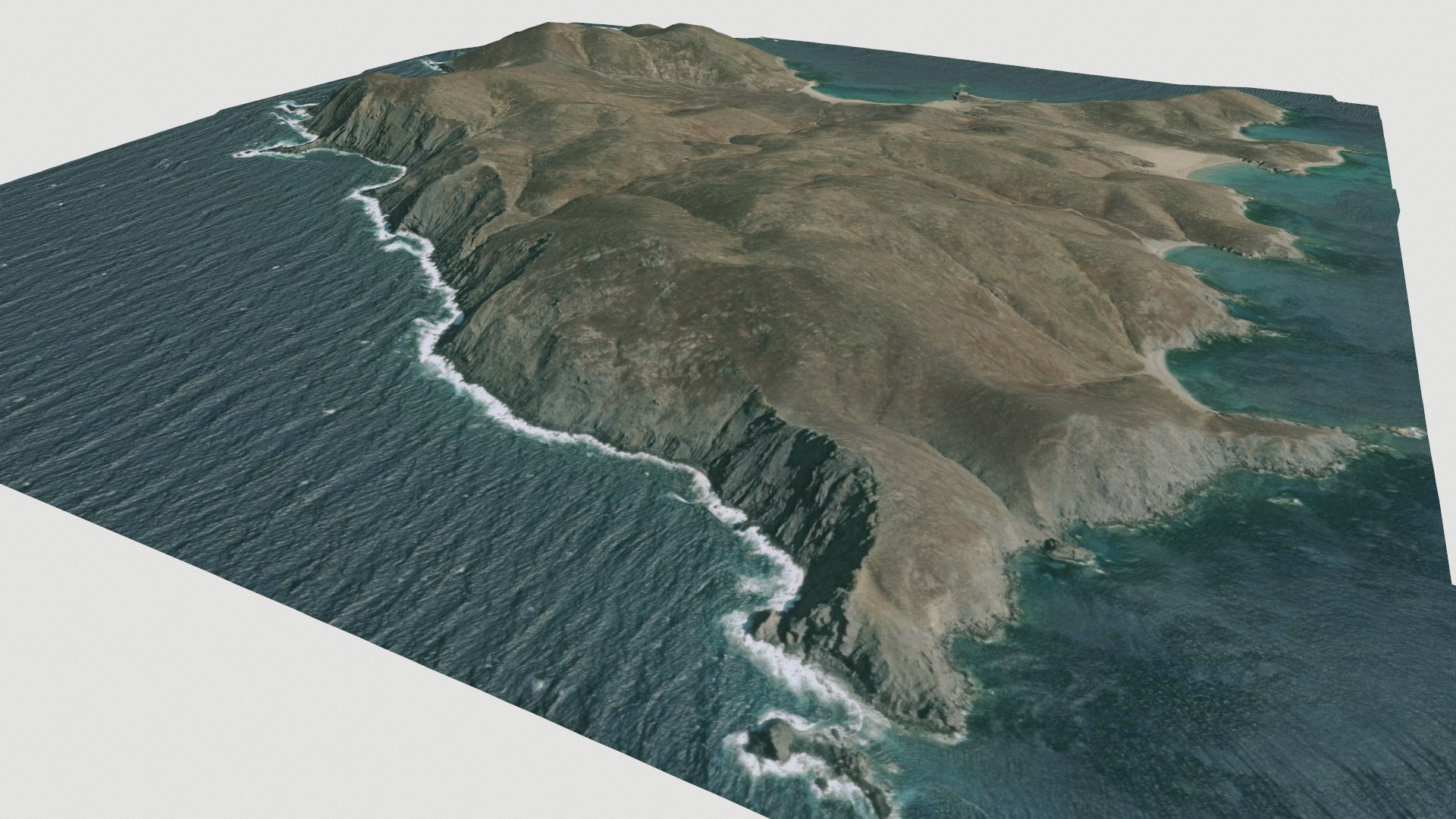 3D Antipsara Island Greece Model - TurboSquid 2175598