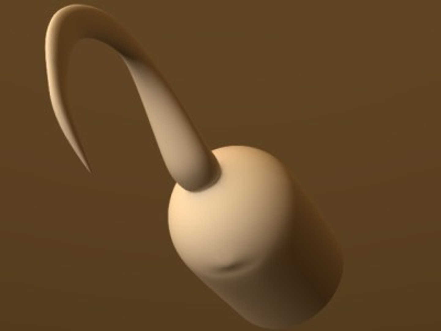 3d Model Capitan Hook