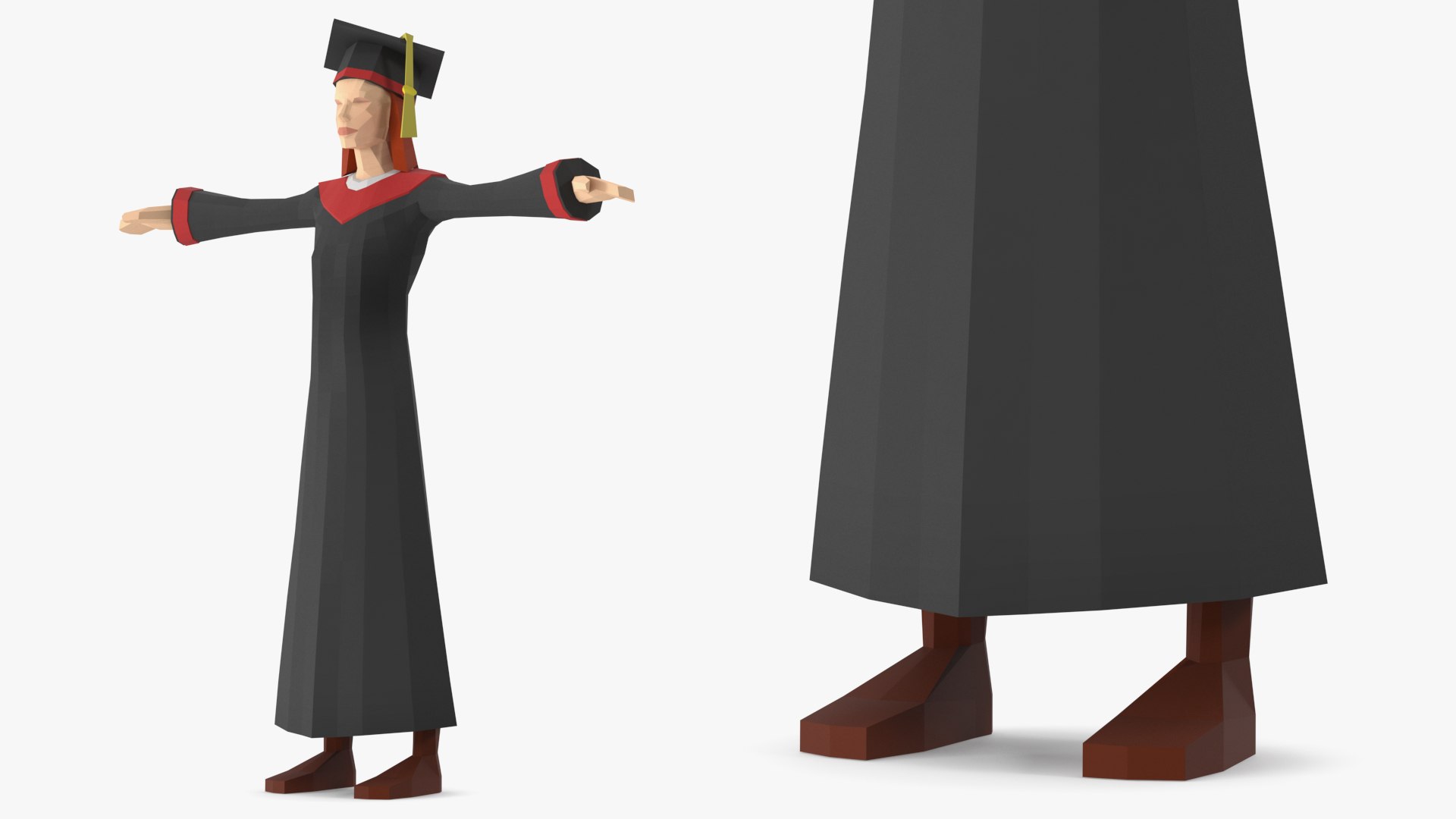 3D Student Low Poly Rigged For Cinema 4D - TurboSquid 2191697