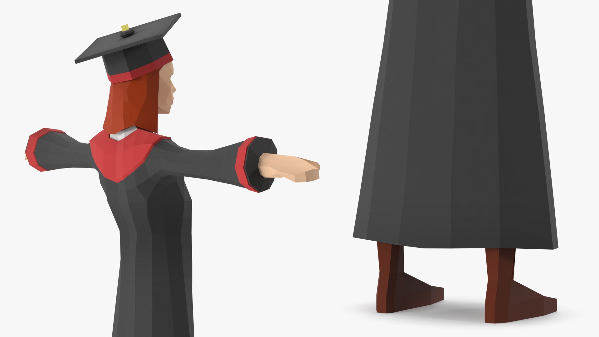 3D Student Low Poly Rigged For Cinema 4D - TurboSquid 2191697