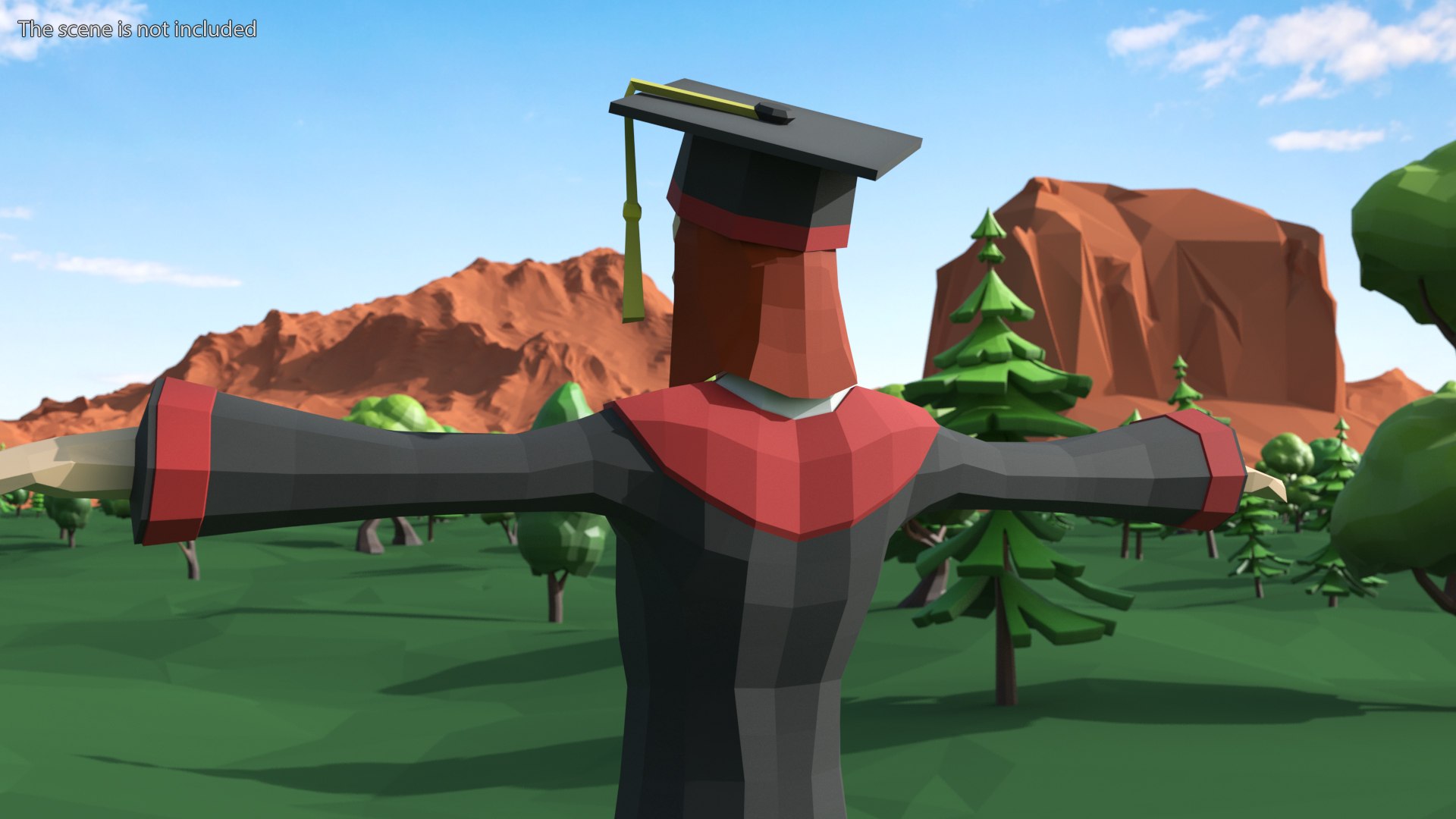 3D Student Low Poly Rigged For Cinema 4D - TurboSquid 2191697