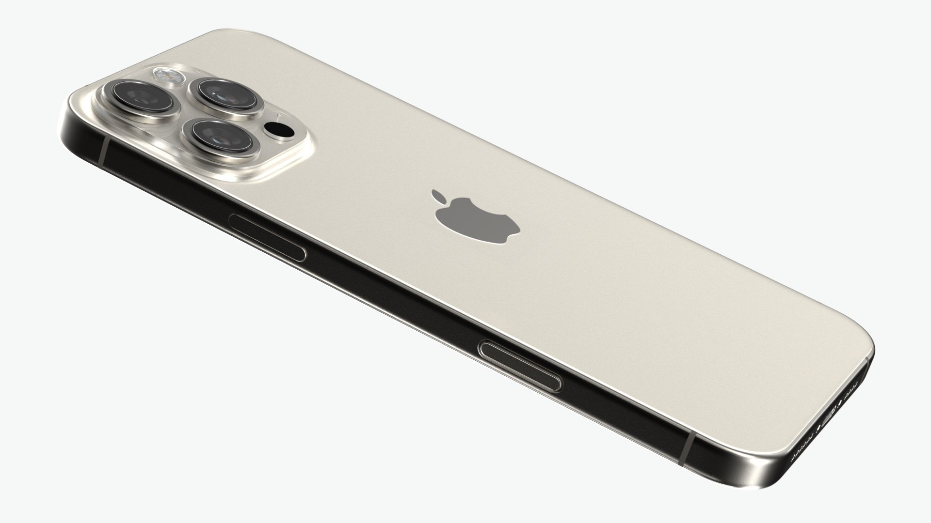 Apple IPhone 16 Pro Max Natural Titanium Model - TurboSquid 2279948