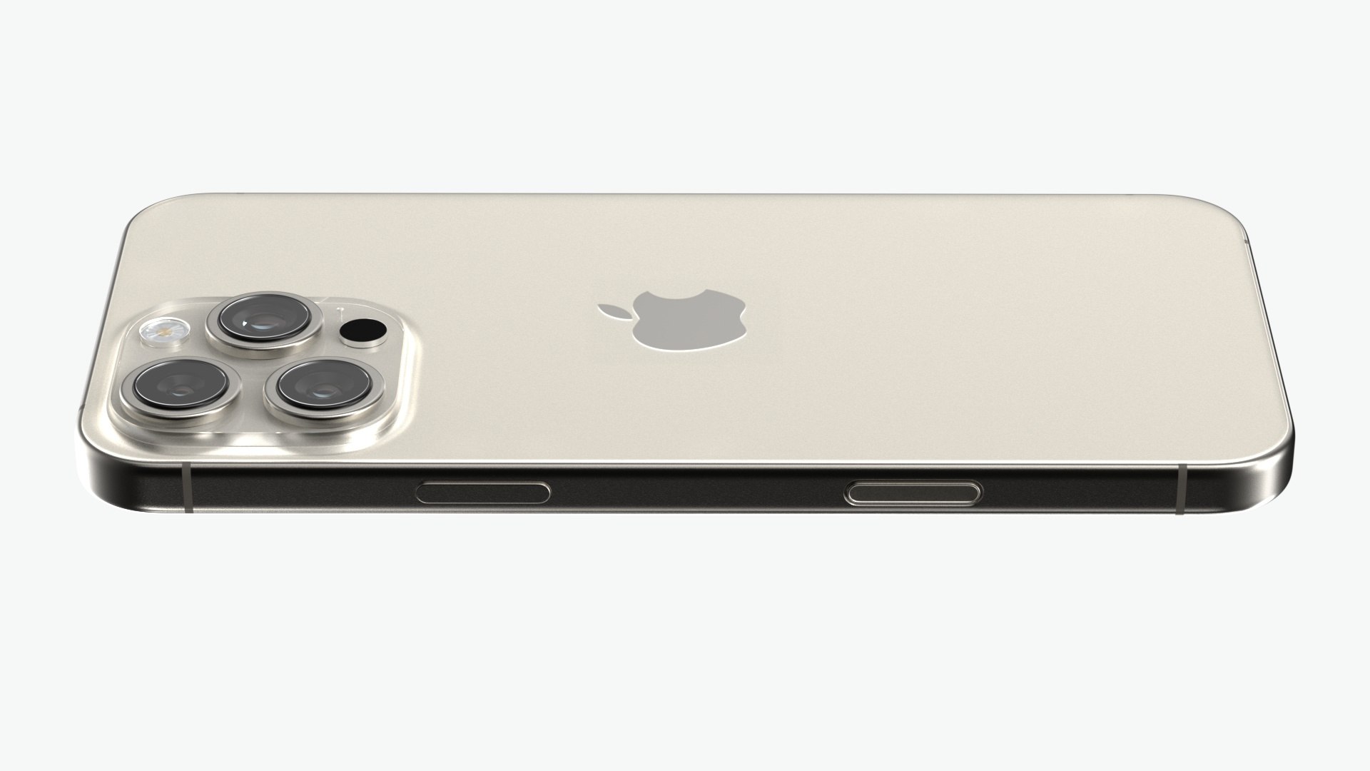 Apple IPhone 16 Pro Max Natural Titanium Model - TurboSquid 2279948