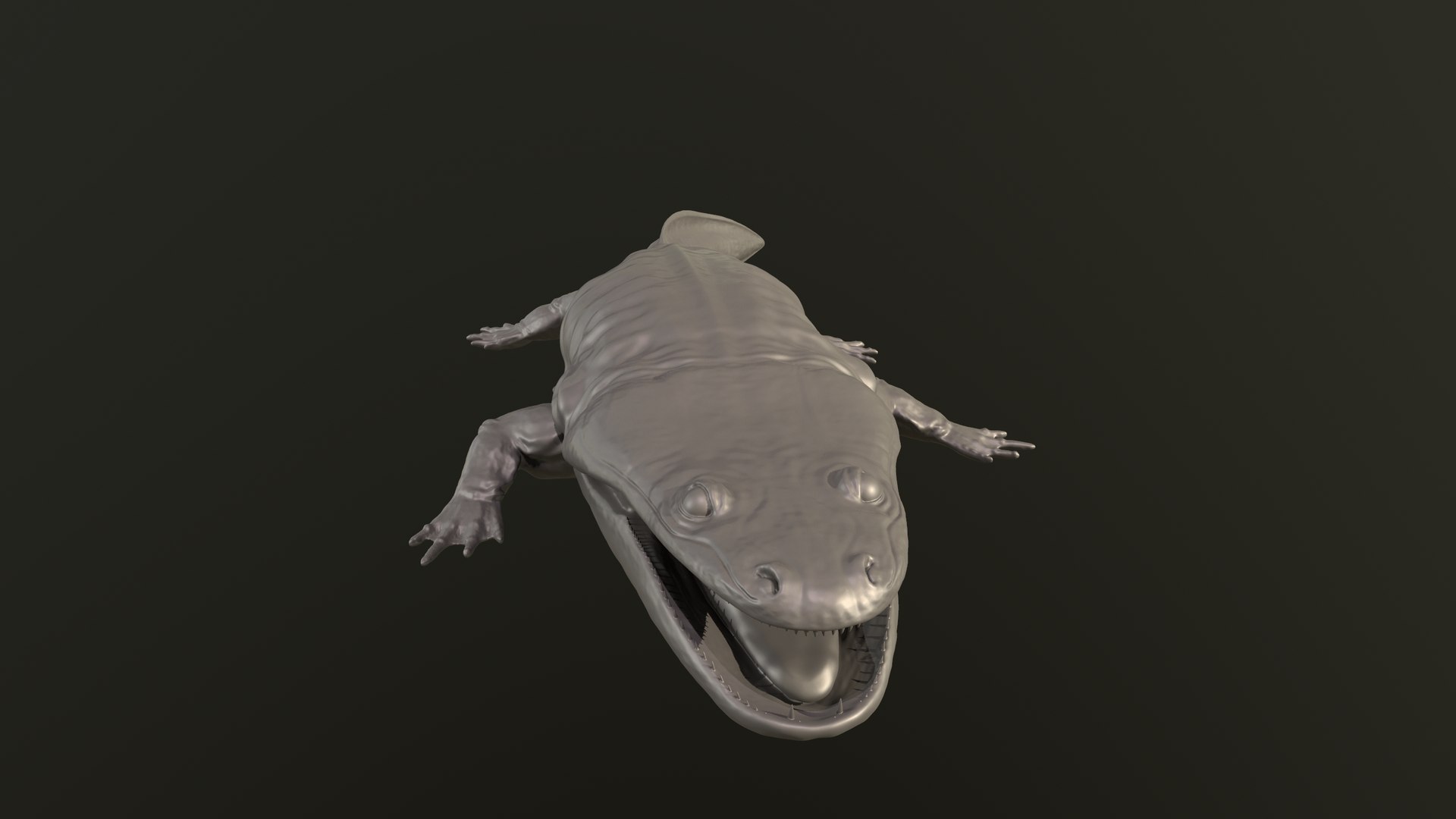 Metoposaurus 3D Print Model 3D - TurboSquid 1735648