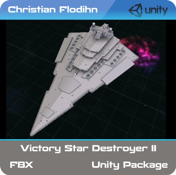 modelo 3d Victory Star Destroyer MKII - TurboSquid 1166782
