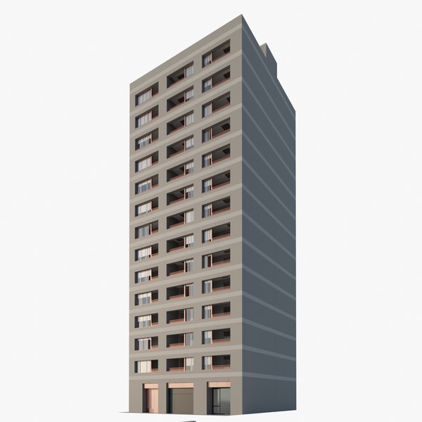 modelo 3d Edificio asiático In-Out B42 - TurboSquid 2092779
