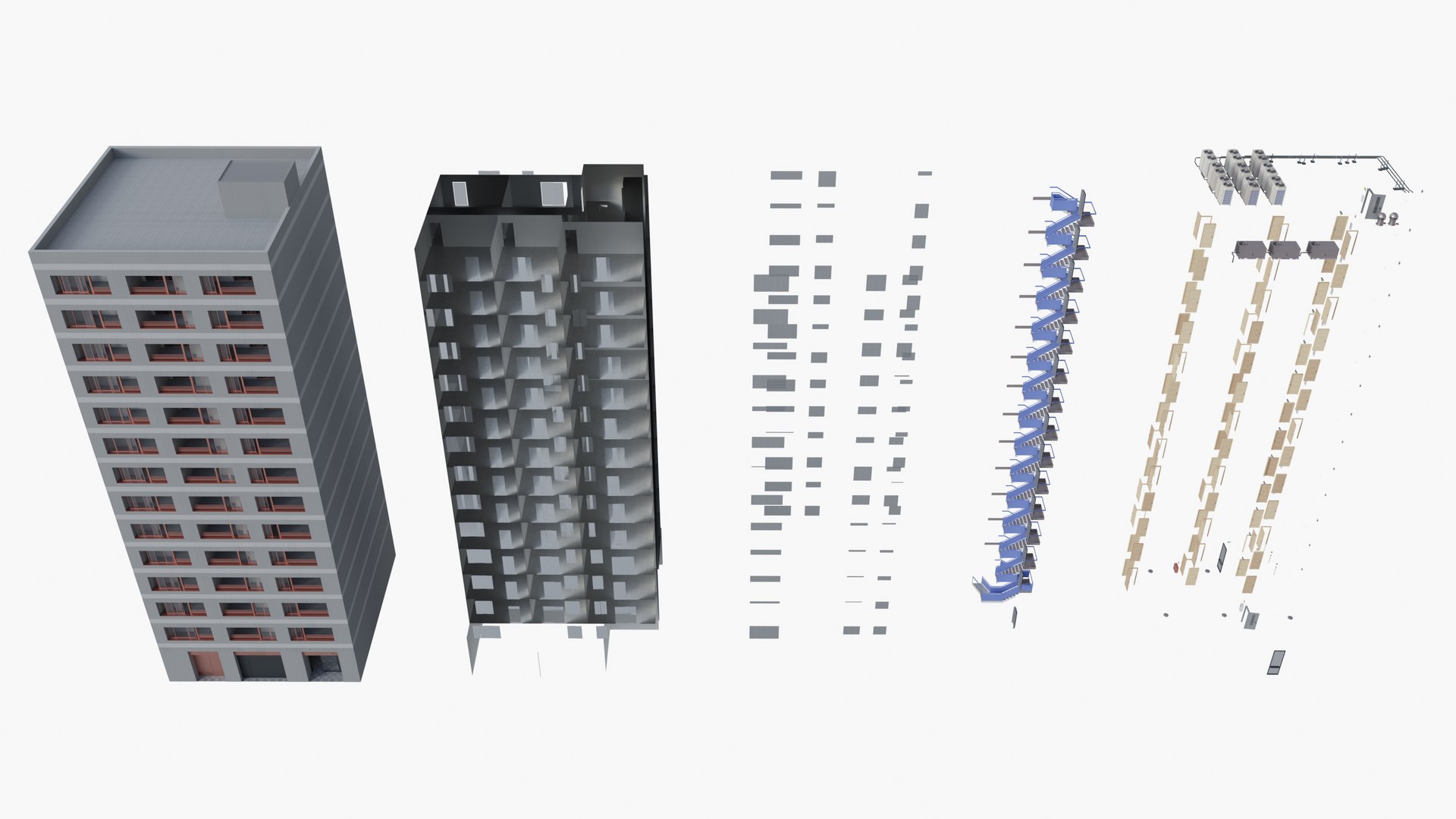 Asian In\Out Building B42 3D Model - TurboSquid 2092779