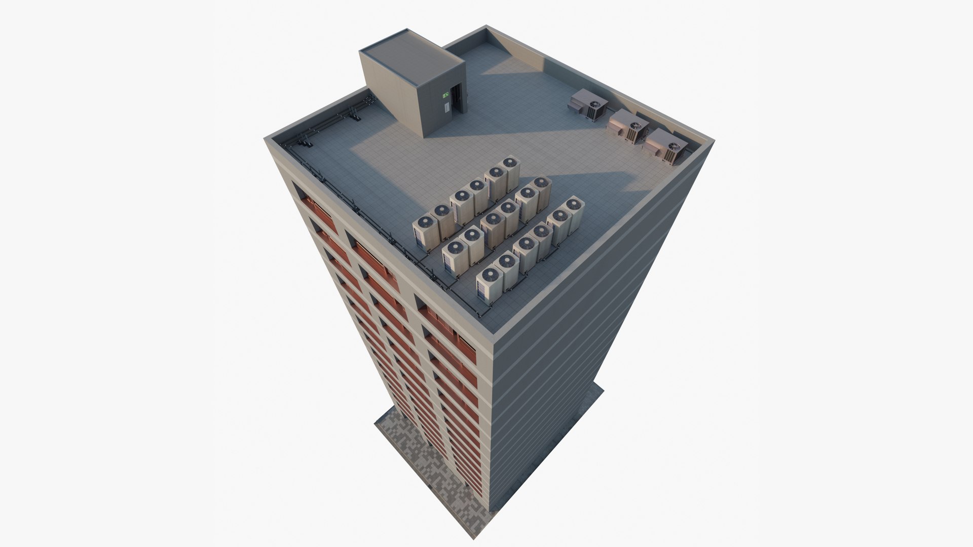 Asian In\Out Building B42 3D Model - TurboSquid 2092779