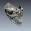 Human Skull Exploding 3d Model