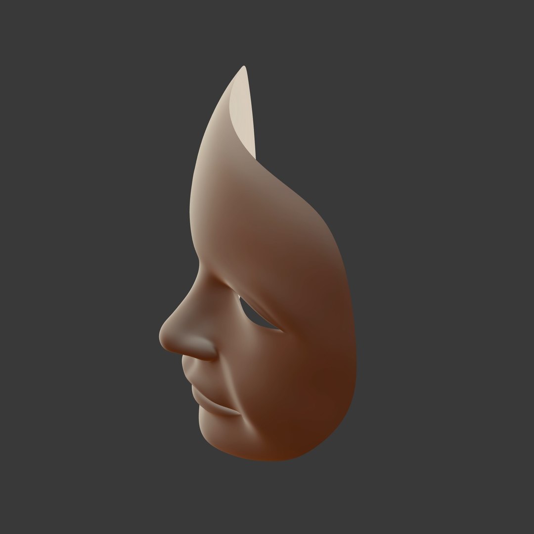 Neutral Mask 3D Model - TurboSquid 1326182