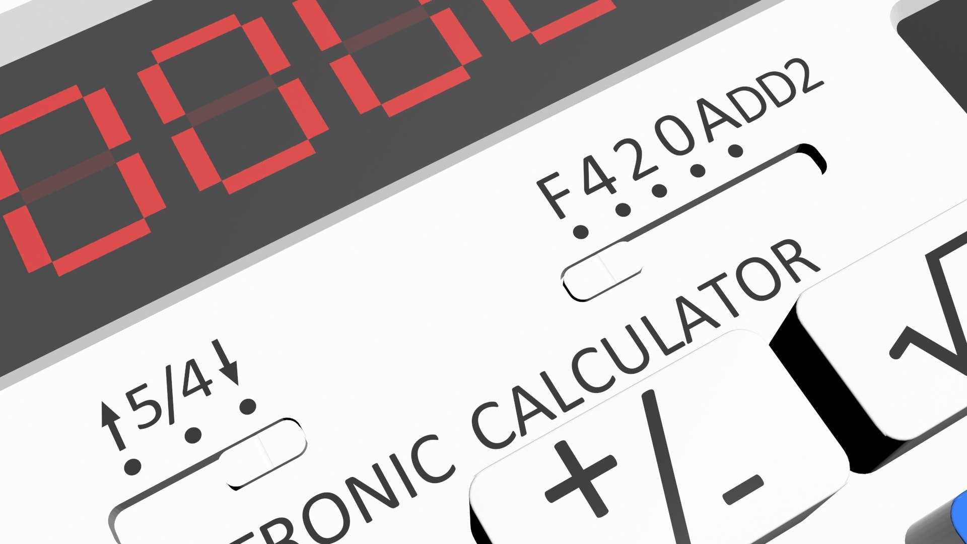 3D Calculator - TurboSquid 1640253