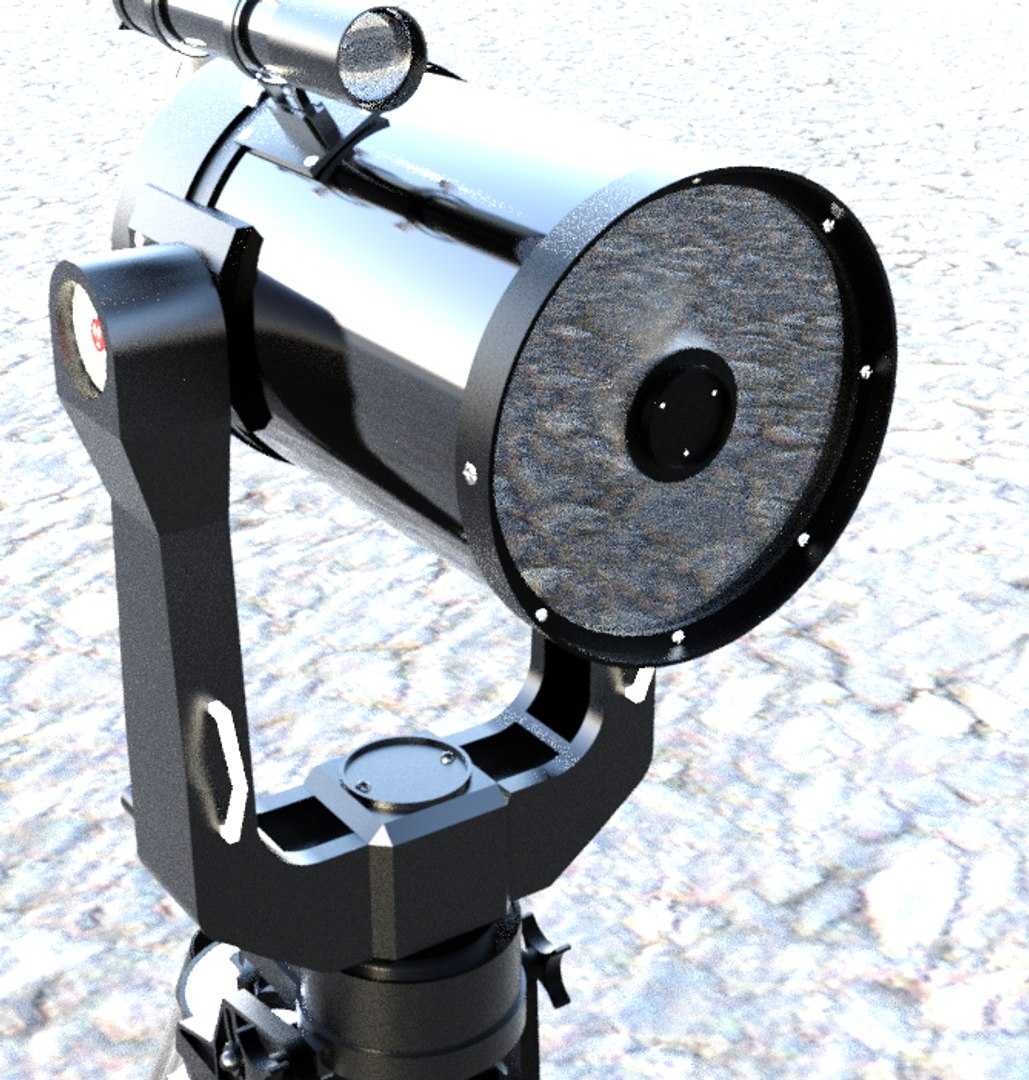 3D Telescope Astronomy - TurboSquid 1197836