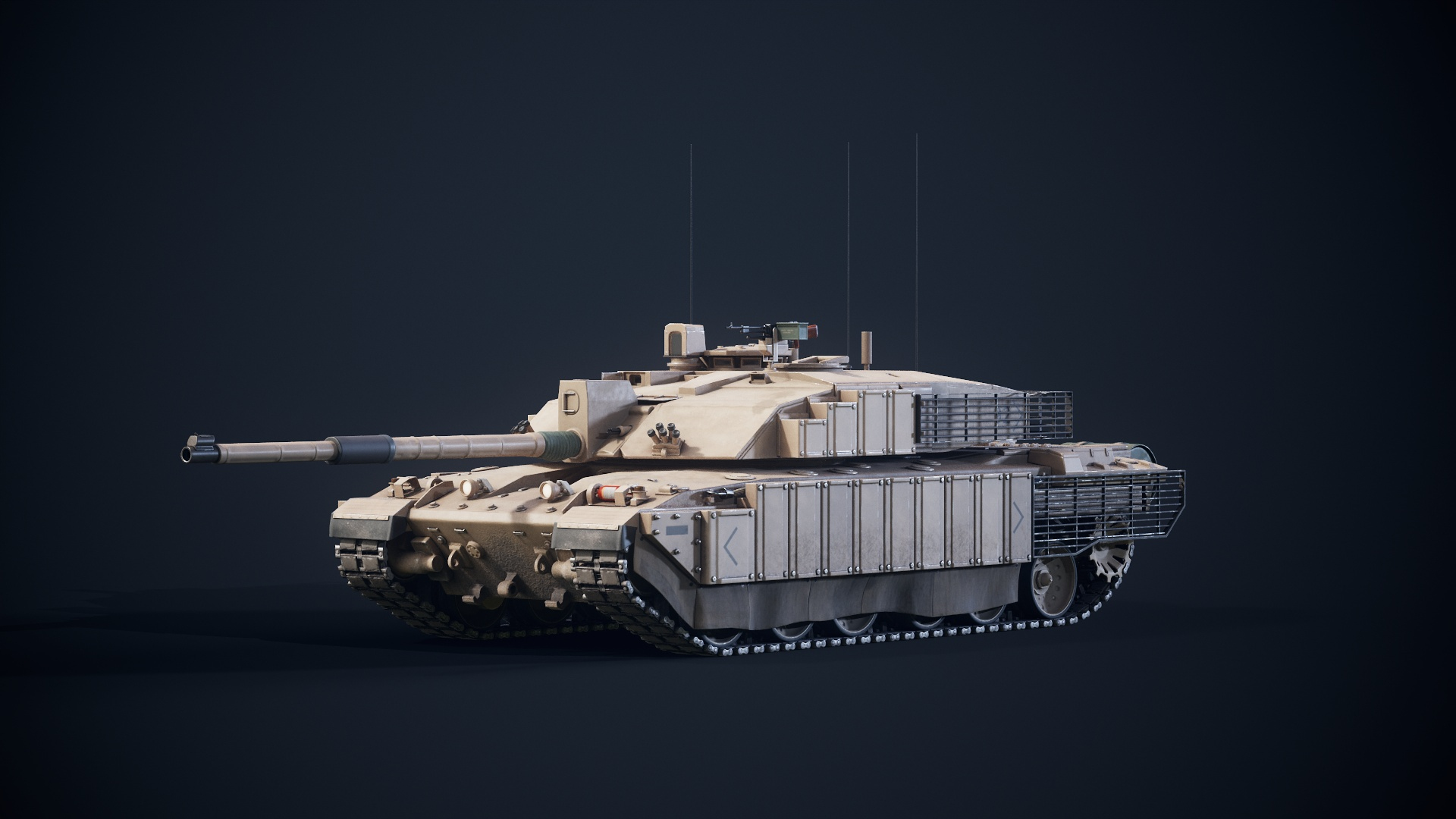 3D Rigged Challenger2 Leopard 2A7 Tanks Collection Model - TurboSquid ...