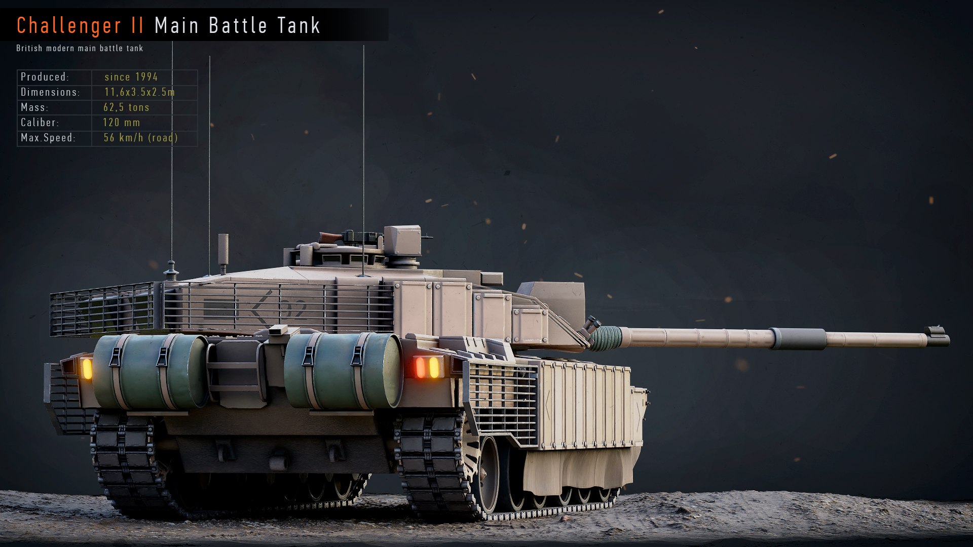 3D Rigged Challenger2 Leopard 2A7 Tanks Collection Model - TurboSquid ...