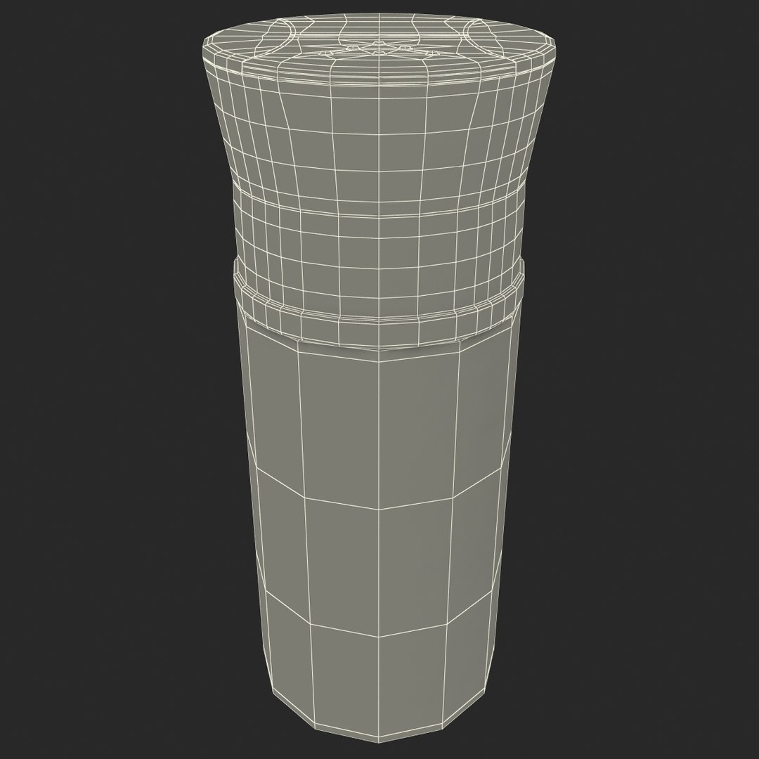 3d model spice bottles set 5