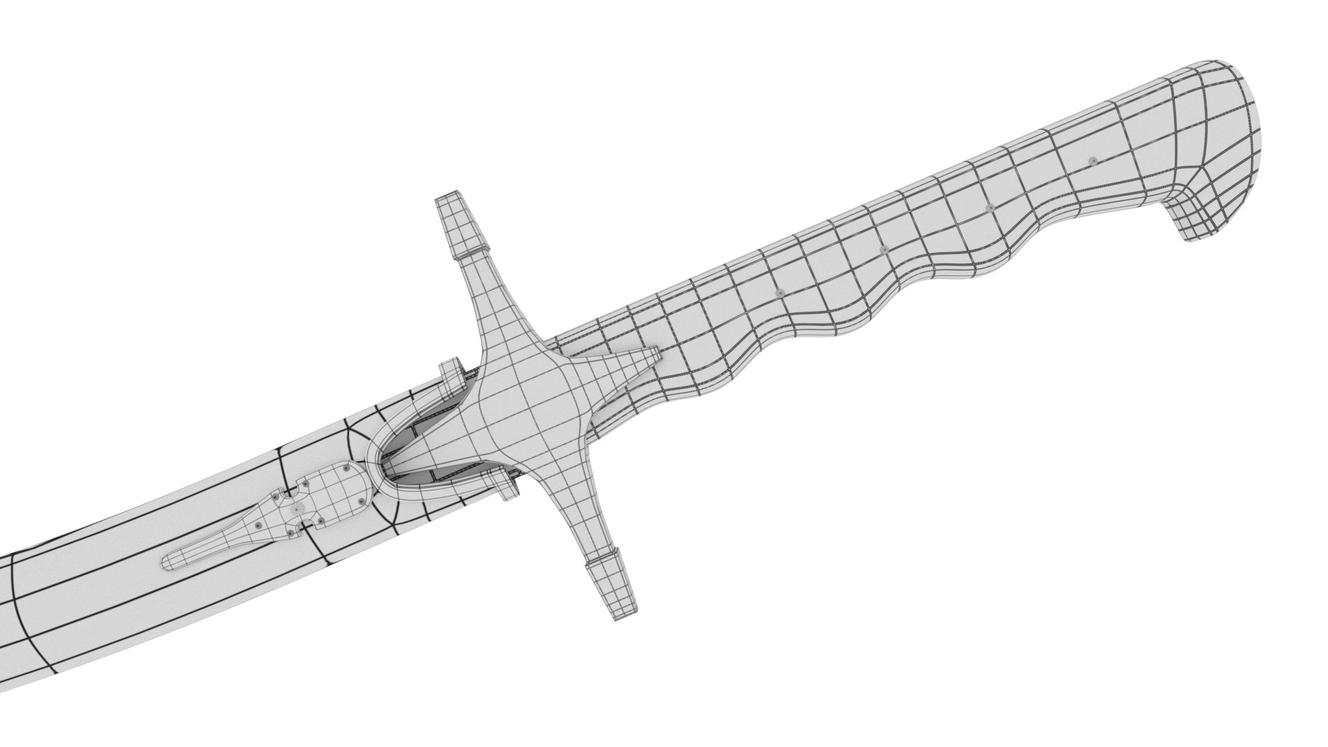 Islamic Sword 3D Model - TurboSquid 2084687