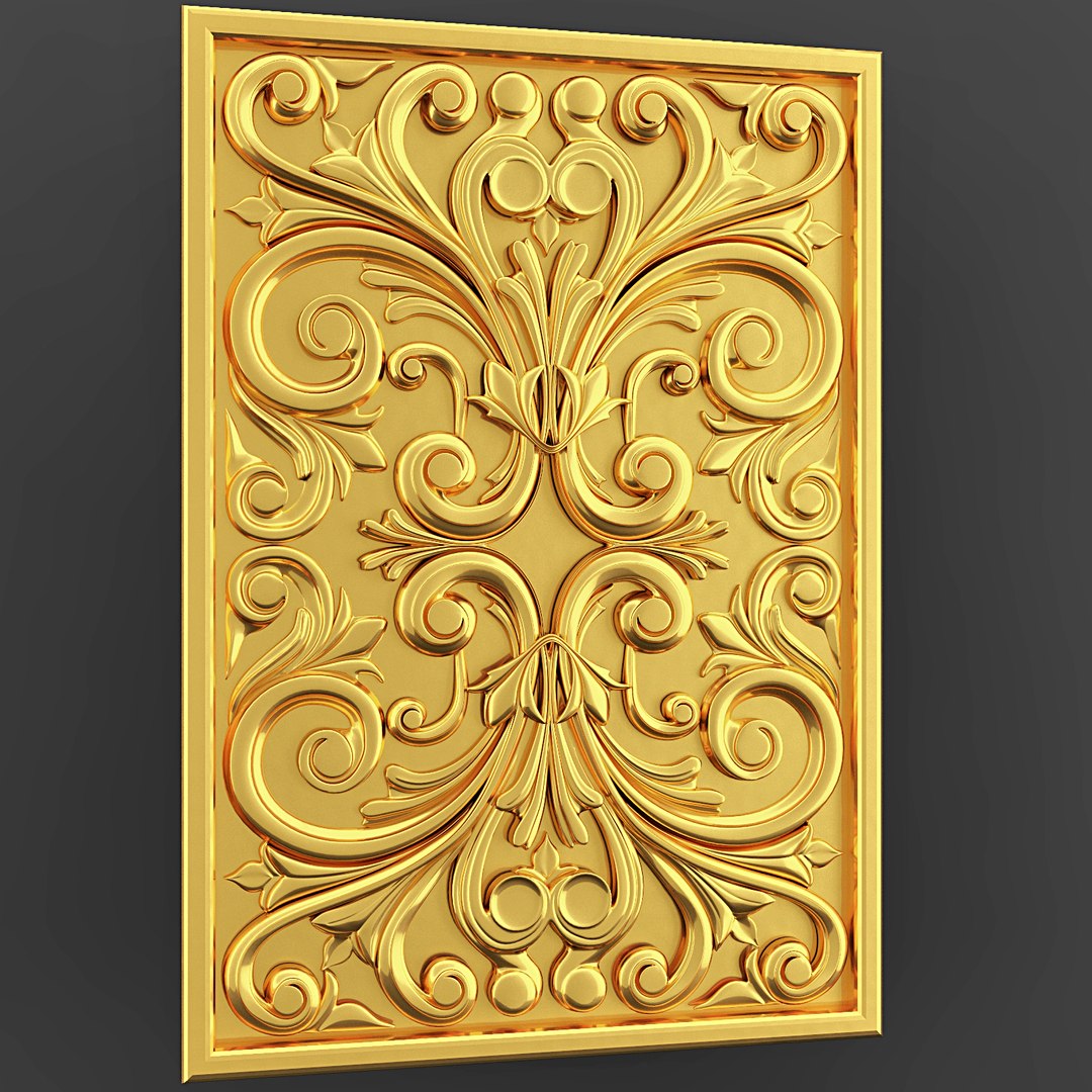3d model panel