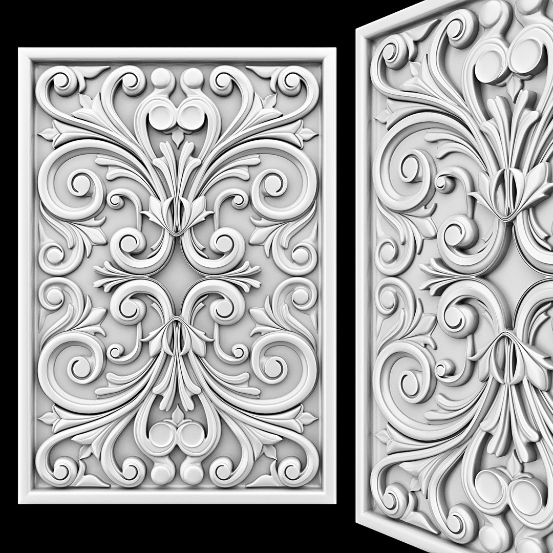 3d model panel