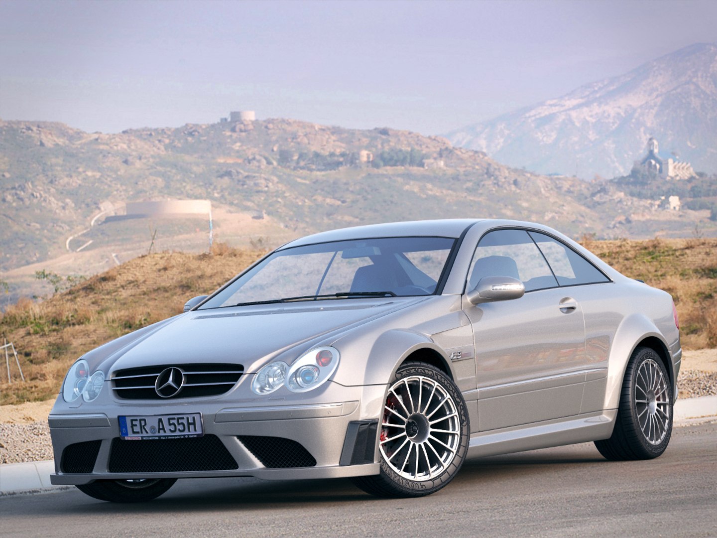 3d Max Mercedes Benz 63 Amg