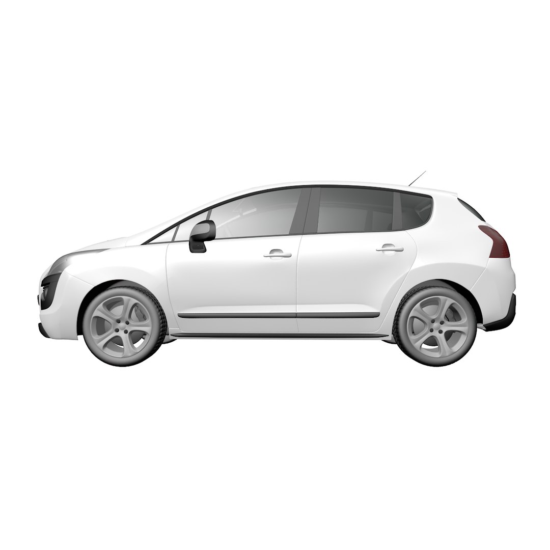 3D Peugeot 3008 - 2010 - TurboSquid 2137577