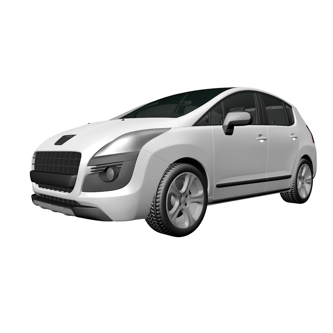 3D Peugeot 3008 - 2010 - TurboSquid 2137577