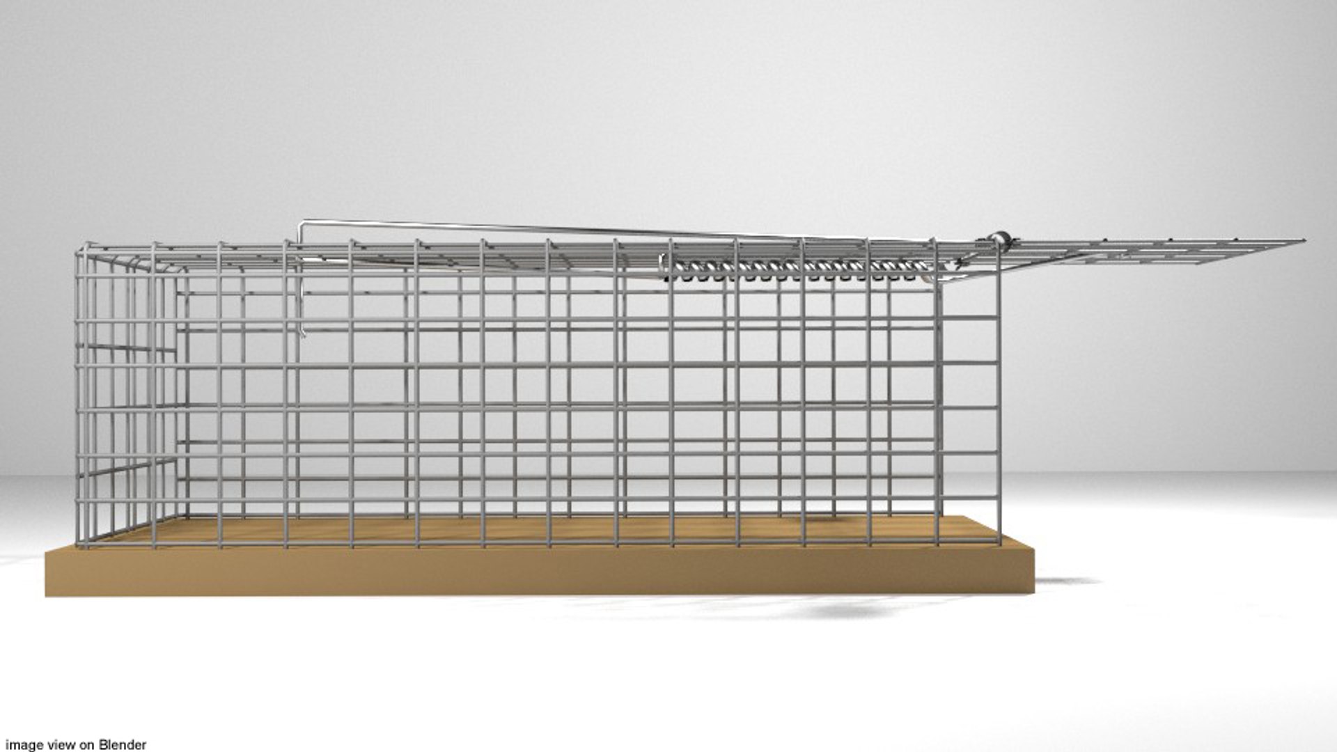 Cages trap 3D model - TurboSquid 1179485