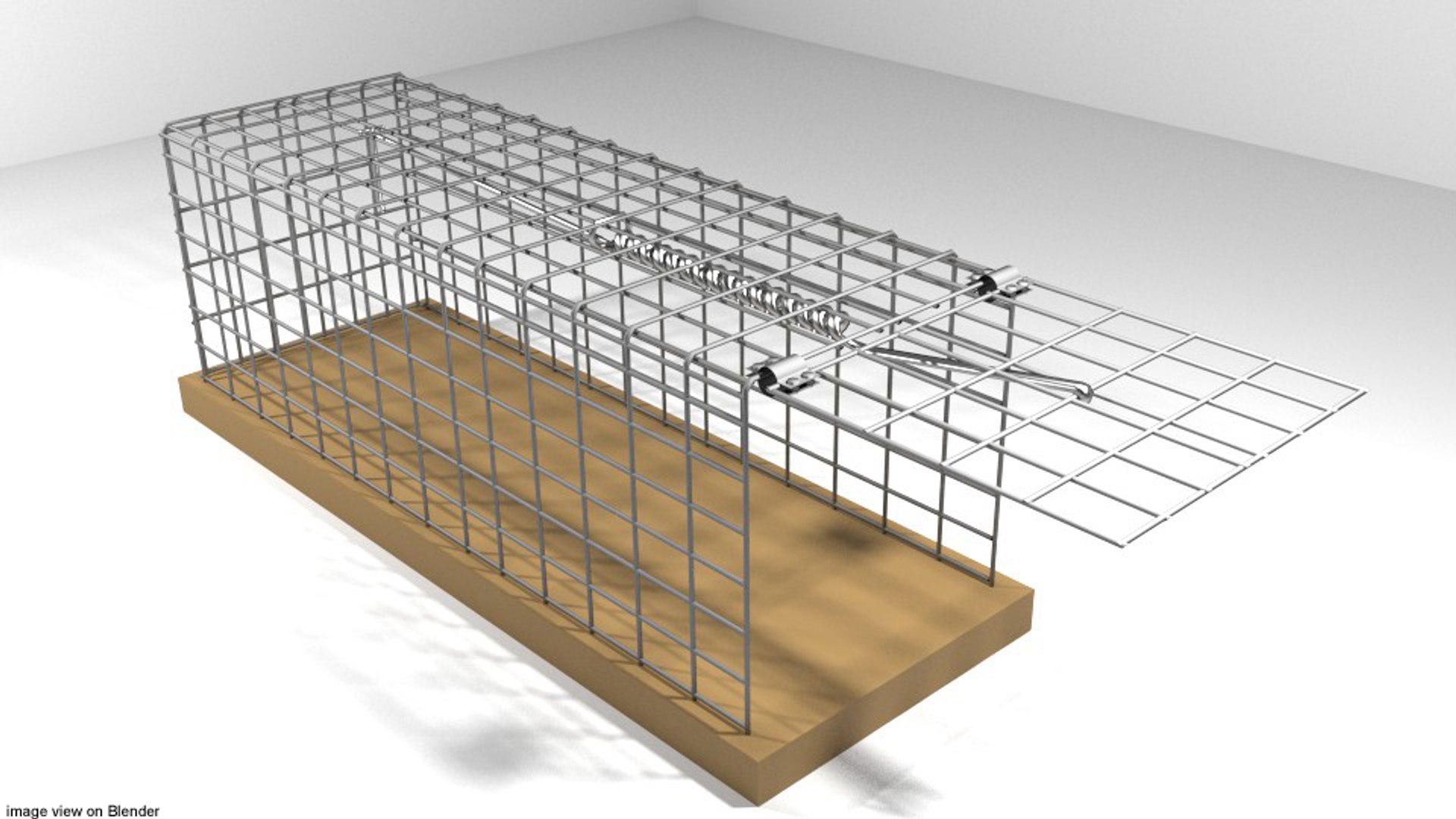 Cages trap 3D model - TurboSquid 1179485