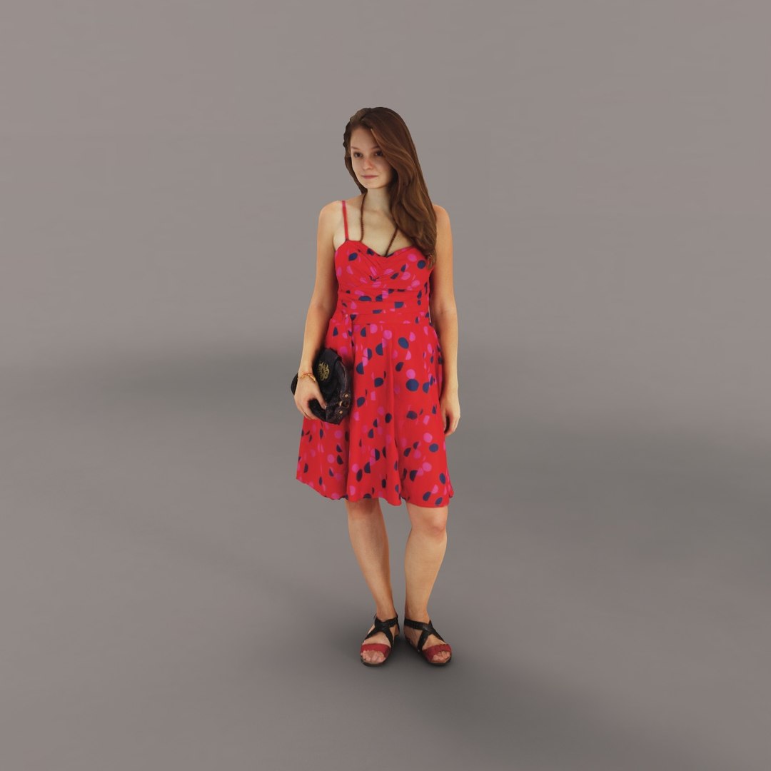 3d People Smile Model