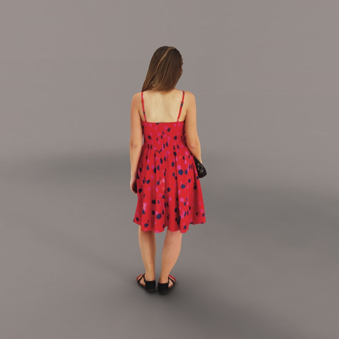 3d People Smile Model