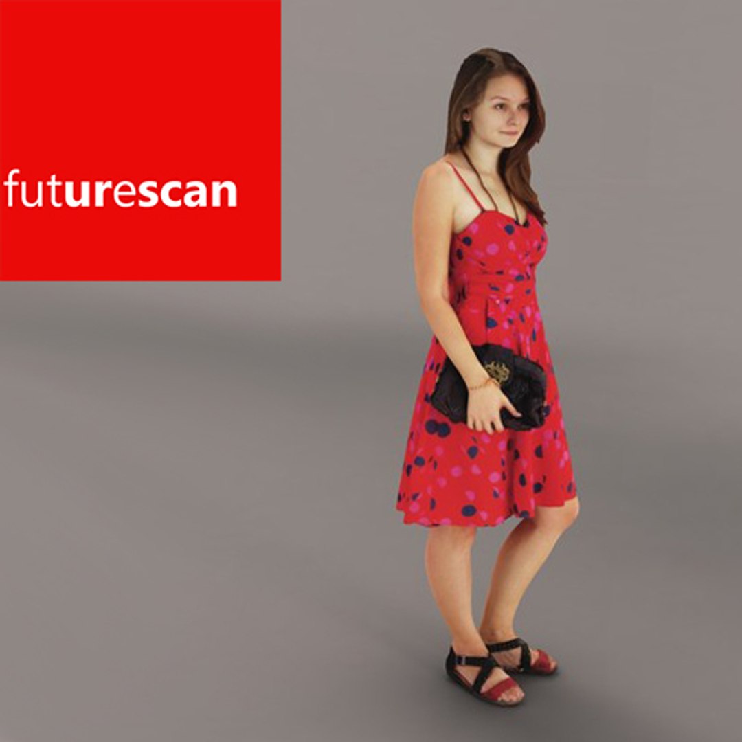 3d People Smile Model