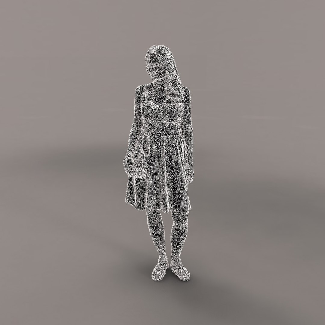 3d People Smile Model
