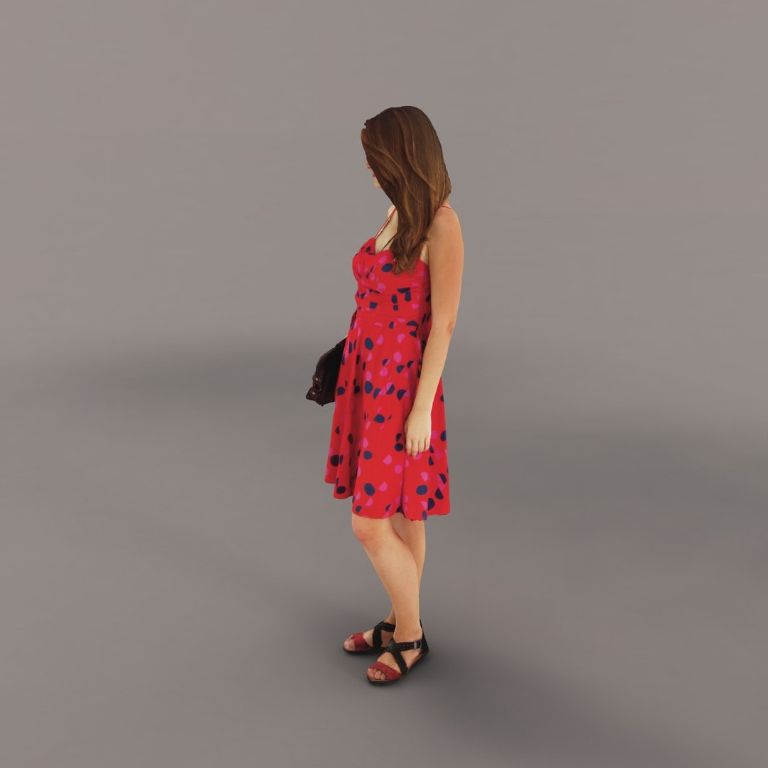 3d People Smile Model