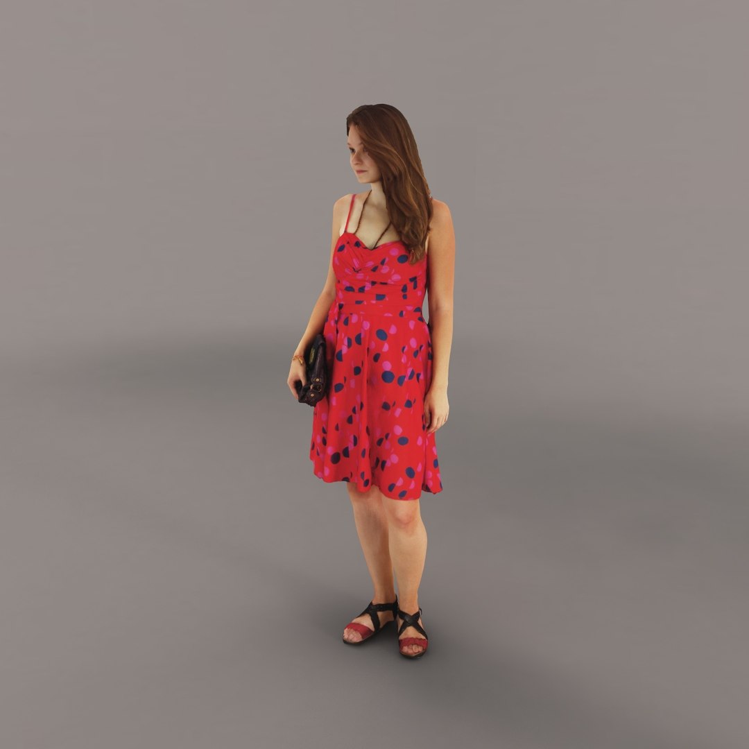 3d People Smile Model
