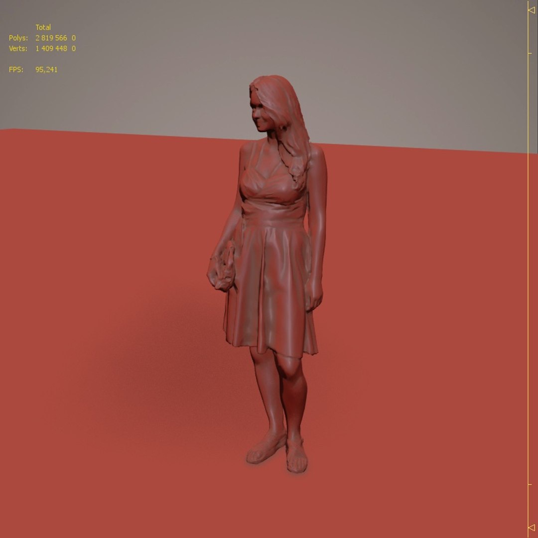 3d People Smile Model