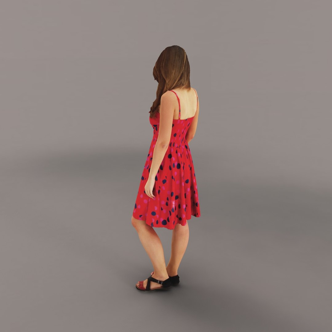 3d People Smile Model