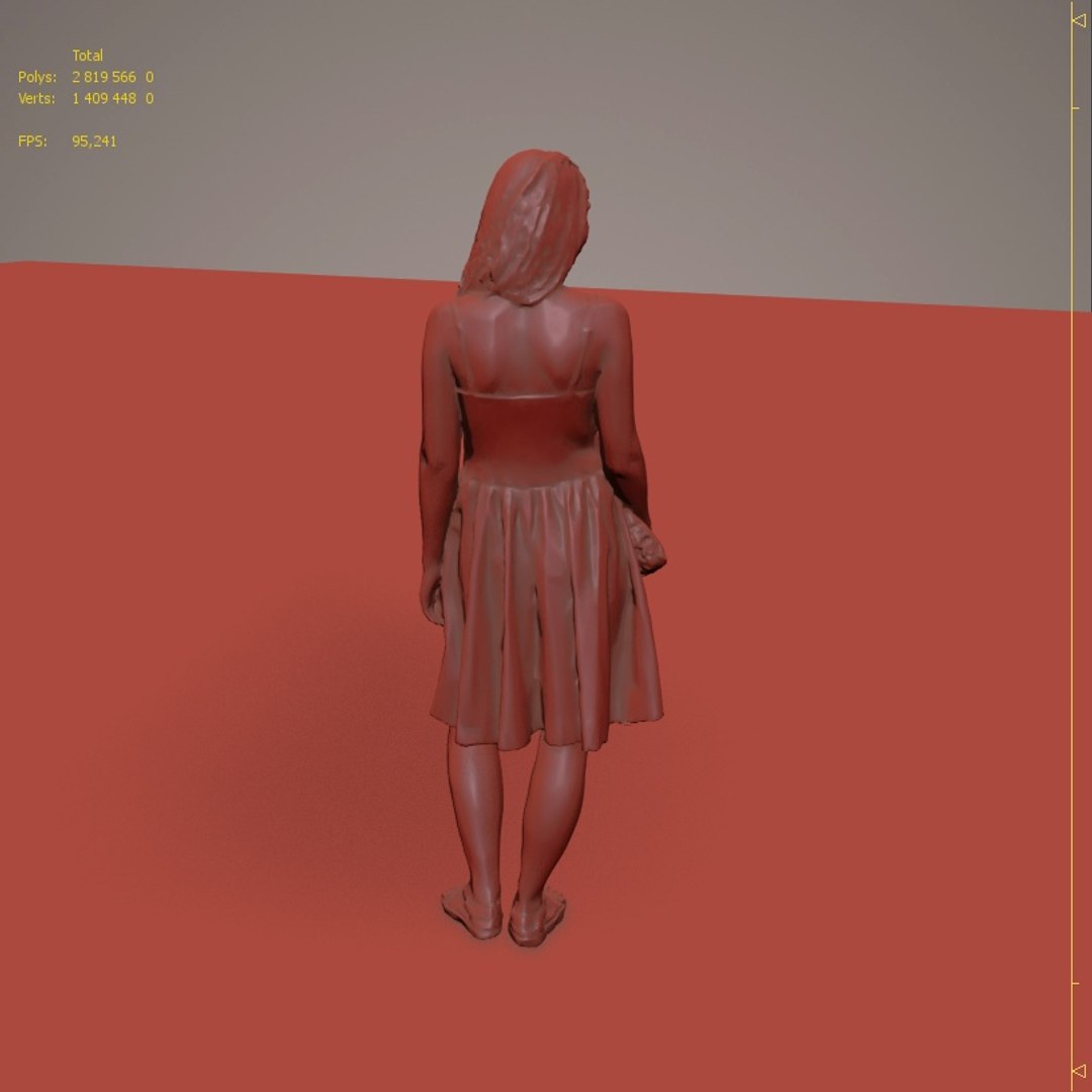 3d People Smile Model