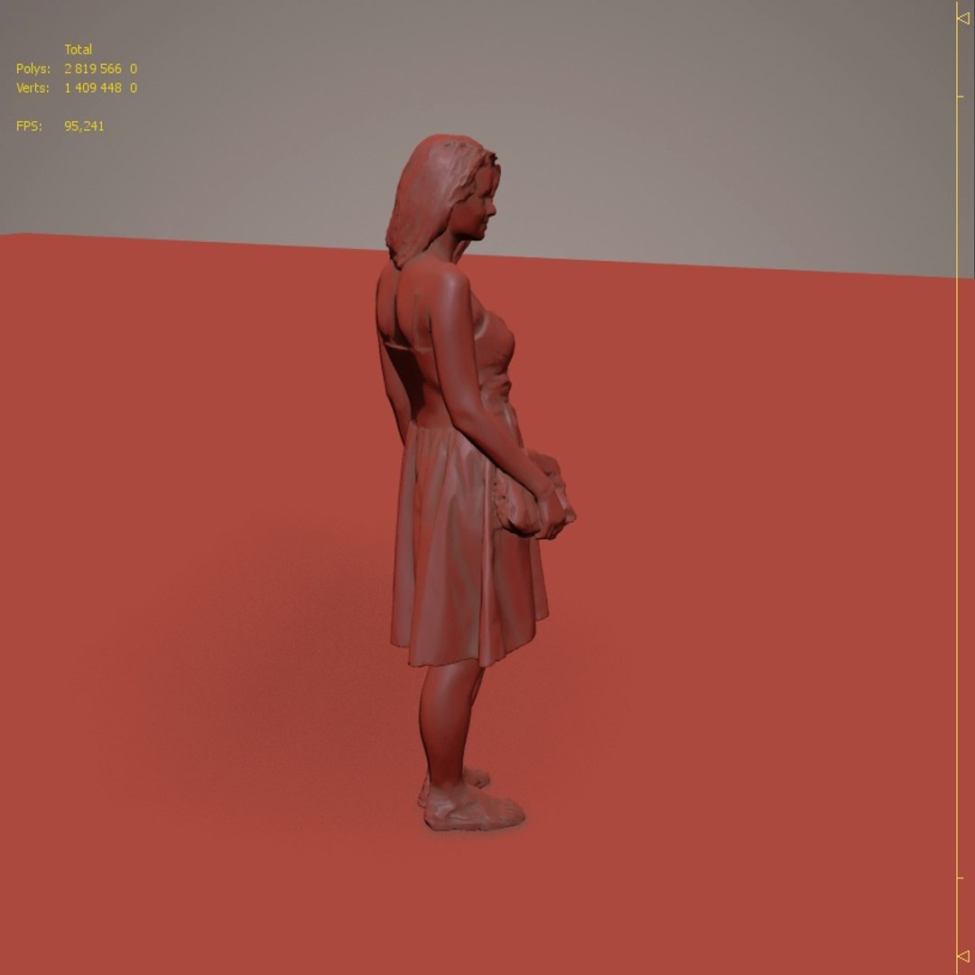 3d People Smile Model