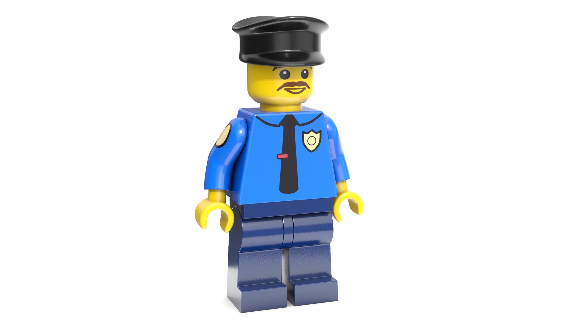 3D Minifigure LEGO Policeman Model - TurboSquid 2276768