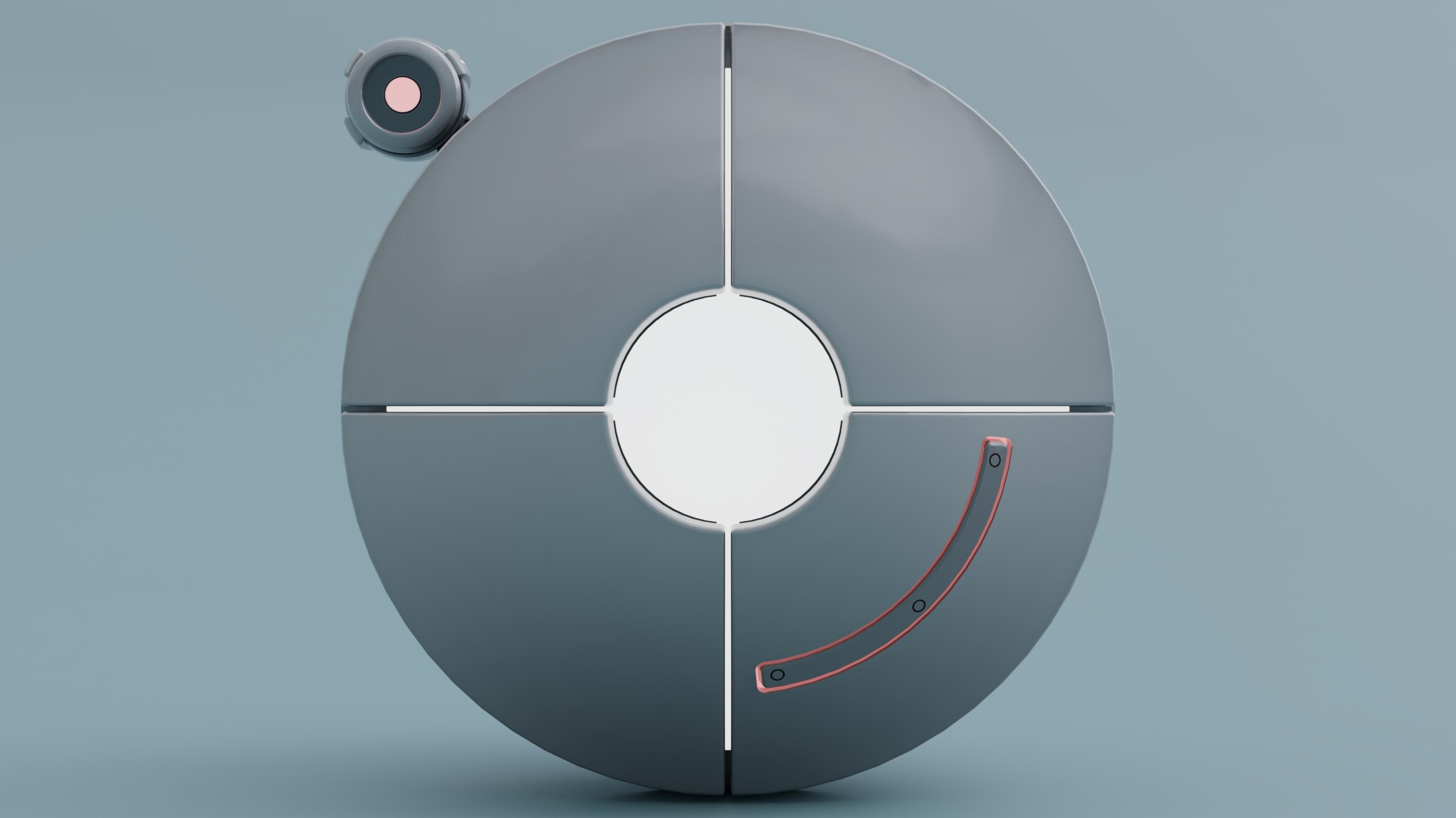 3D Zephyrael-Explorer Sci-Fi Drone Model - TurboSquid 2062162