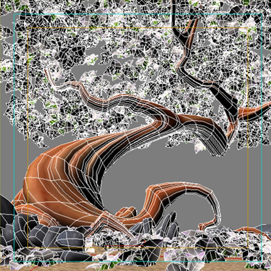 Cartoon Tree 3d Max