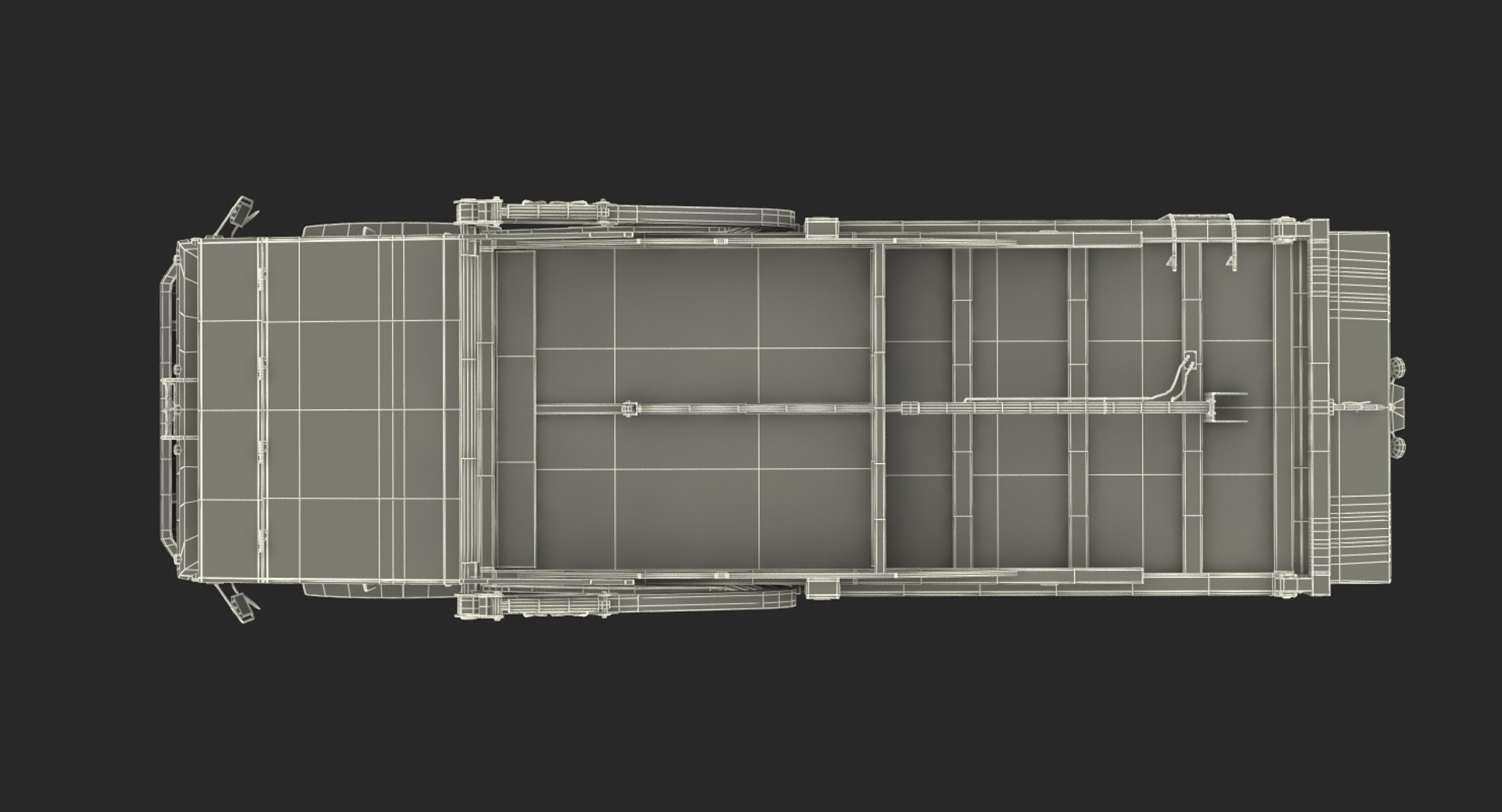3D model trash truck generic - TurboSquid 1168598
