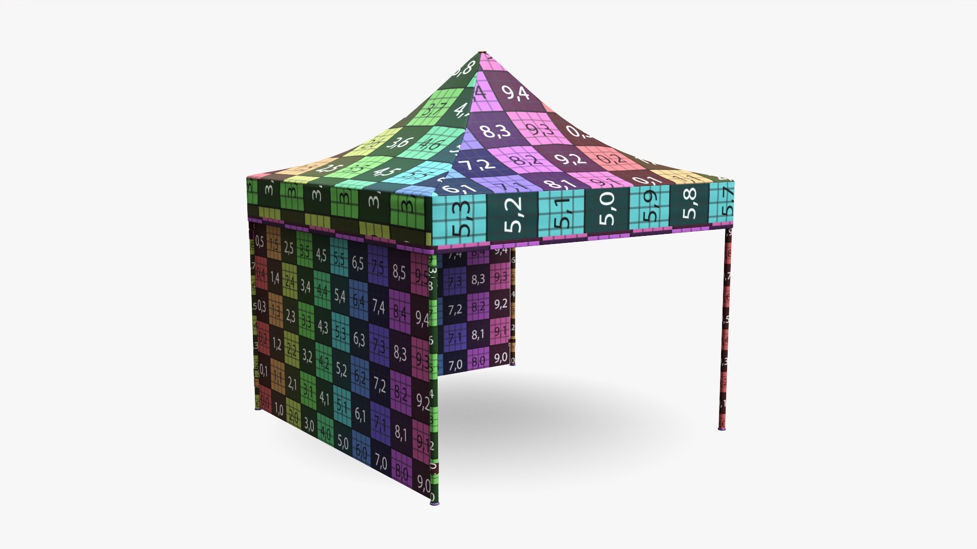 3D Model Mockup Display Tent - TurboSquid 1708068