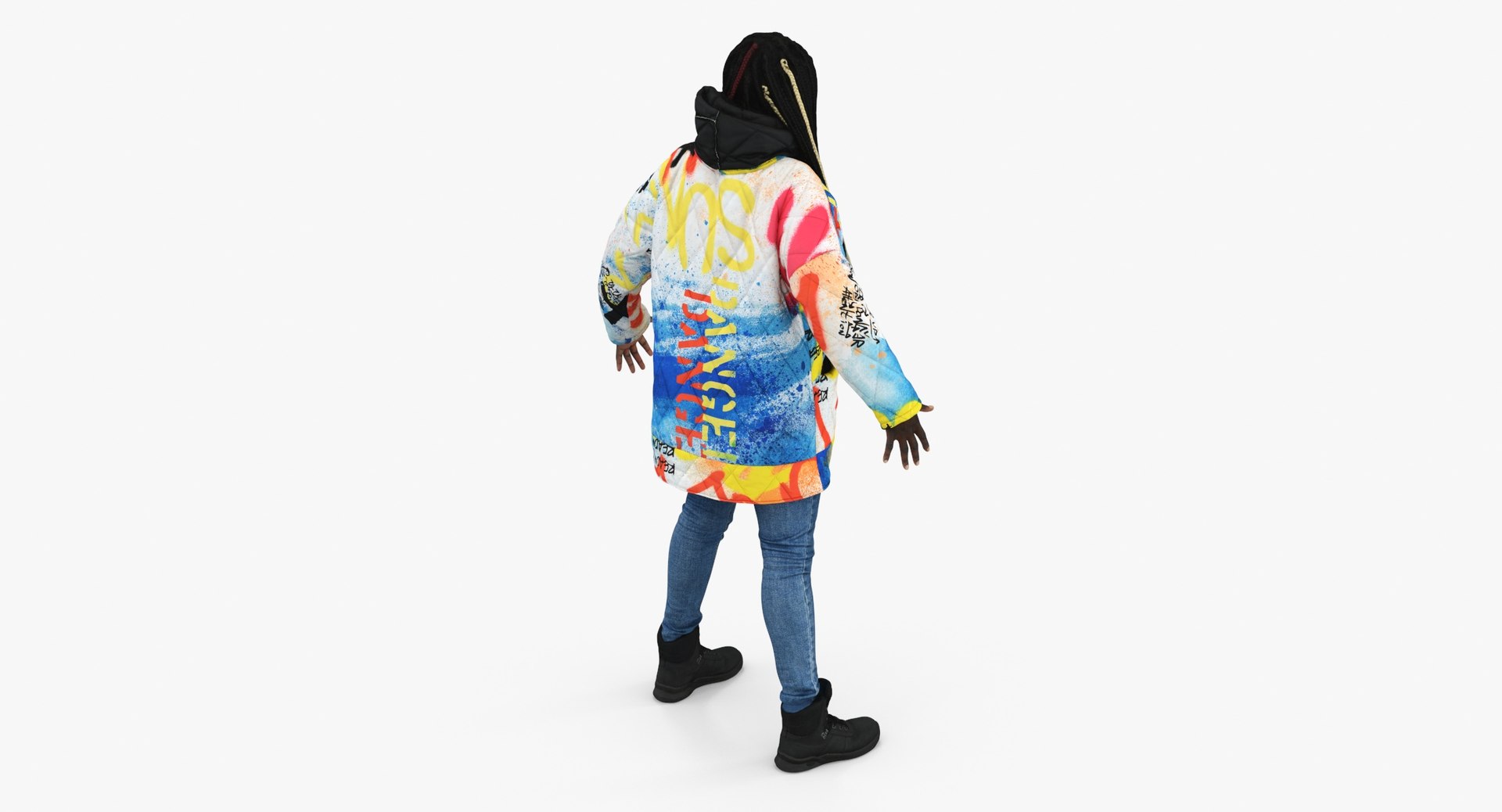 Claire Casual Winter A Pose 3D model - TurboSquid 1968976